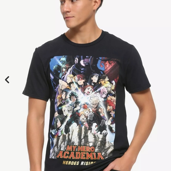 Hot Topic | Shirts | Nwot My Hero Academia Anime Tshirt Mha | Poshmark